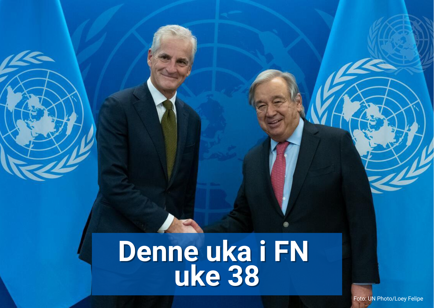 Denne uka i FN: FN-sambandets guide til høynivåuken av UNGA79